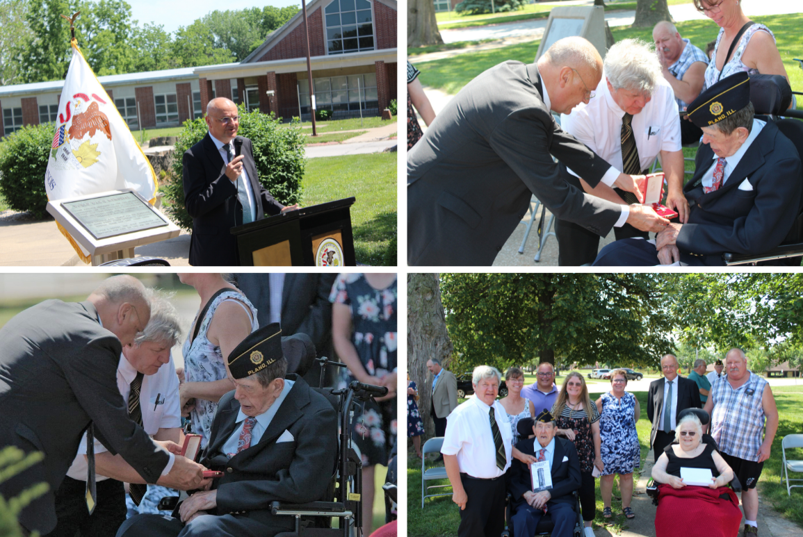 WWII veteran recognized for his contribution during the Battle of the ...